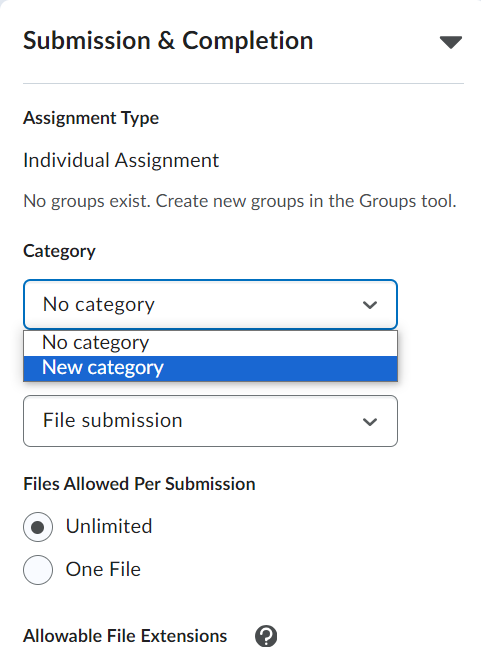 Add a new activity to Brightspace – Aurora University