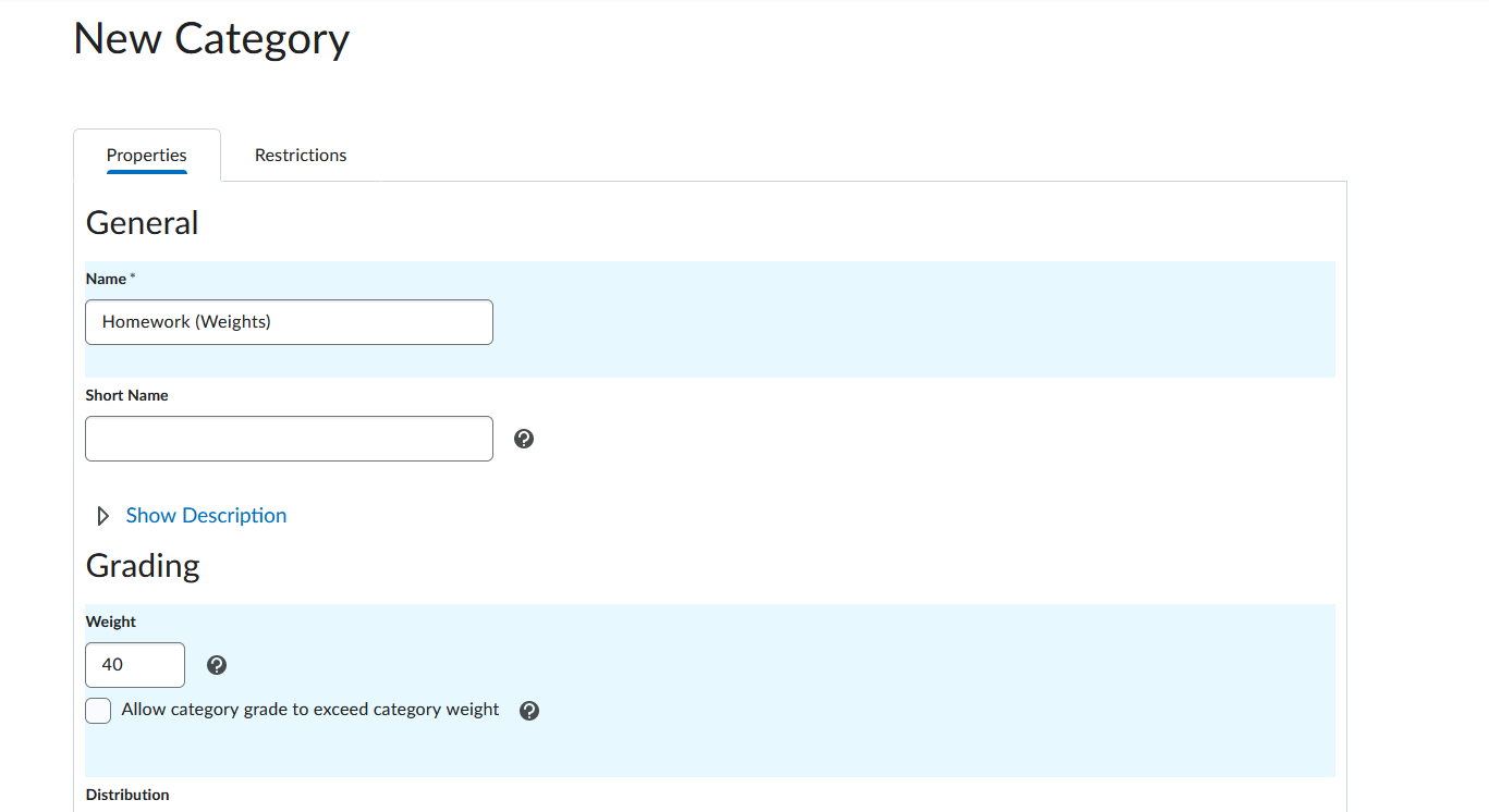 Set up the Gradebook by Weights – Aurora University