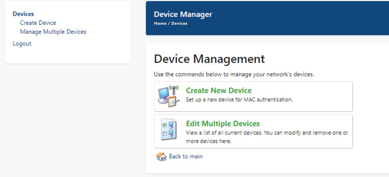 Wireless Device Registration – Aurora University