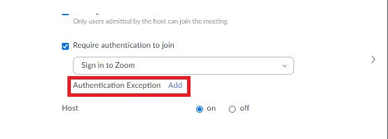 Restricting Zoom Meetings to Authorized Users Only – Aurora University