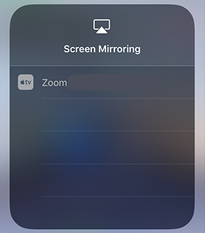 Sharing your iPhone Screen in Zoom – Aurora University